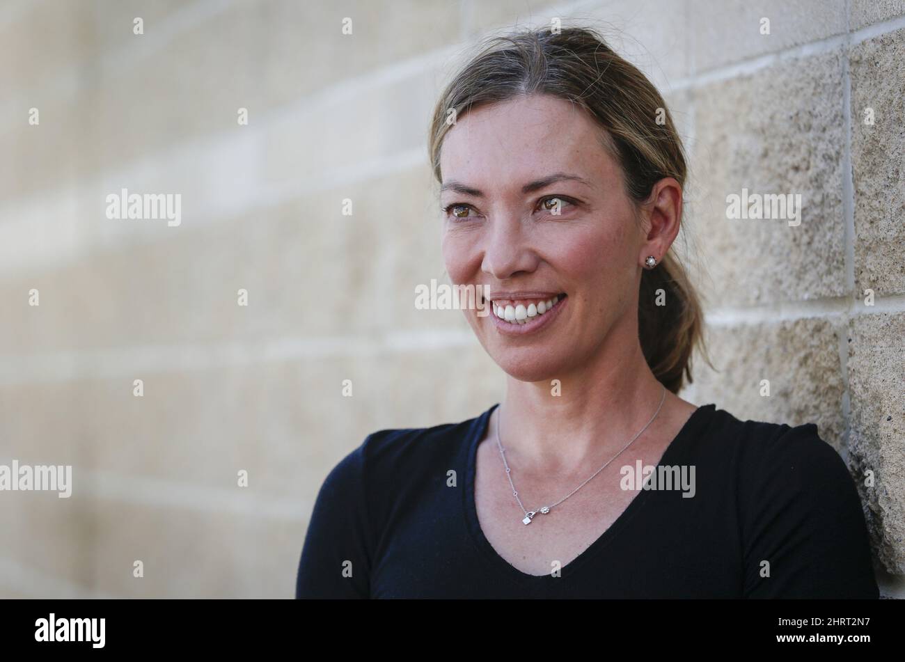 Olympic medalist Beckie Scott poses for portrait in Morley, Alta ...