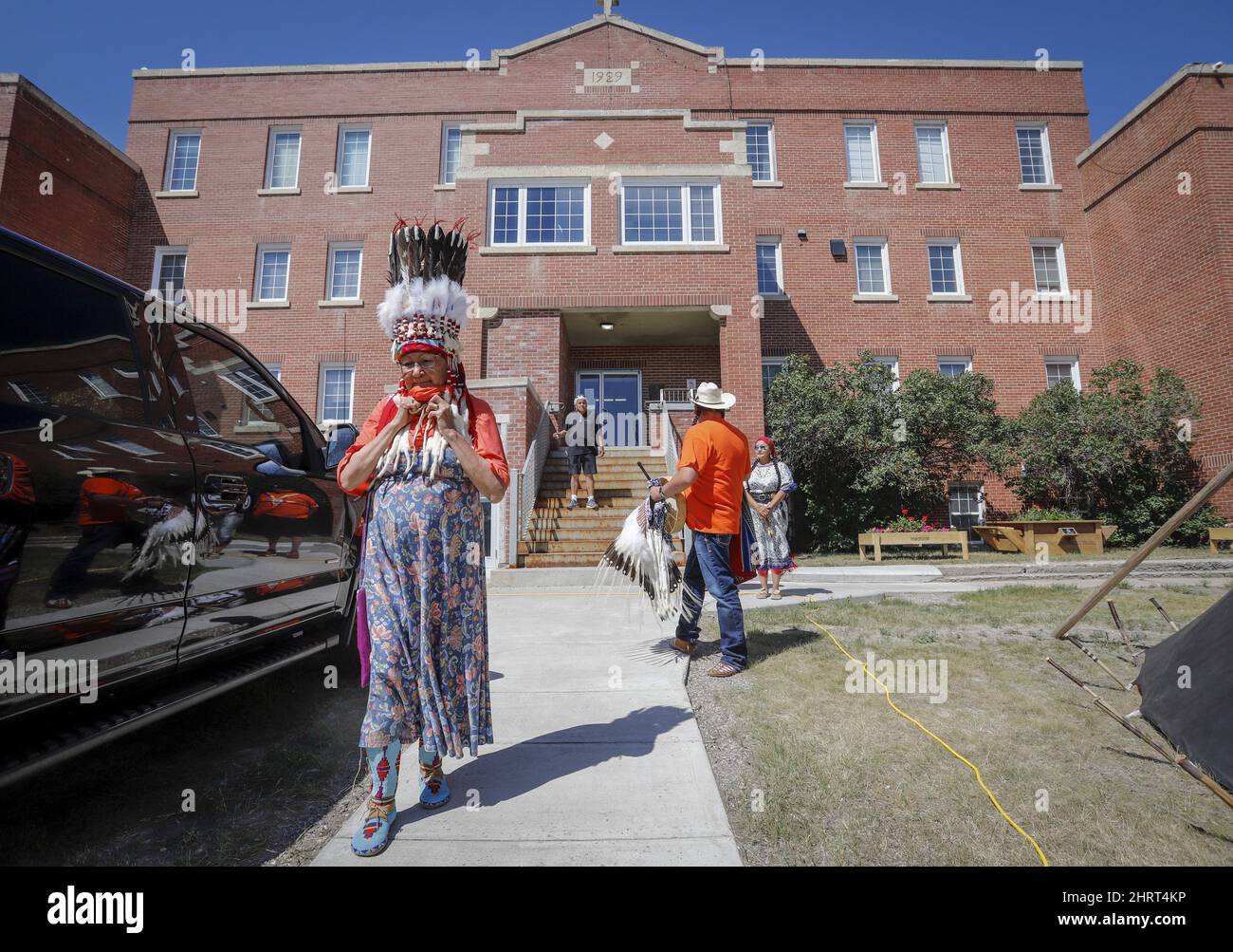 Dr. Vivian Ayoungman, a residential school survivor and who spent nine ...