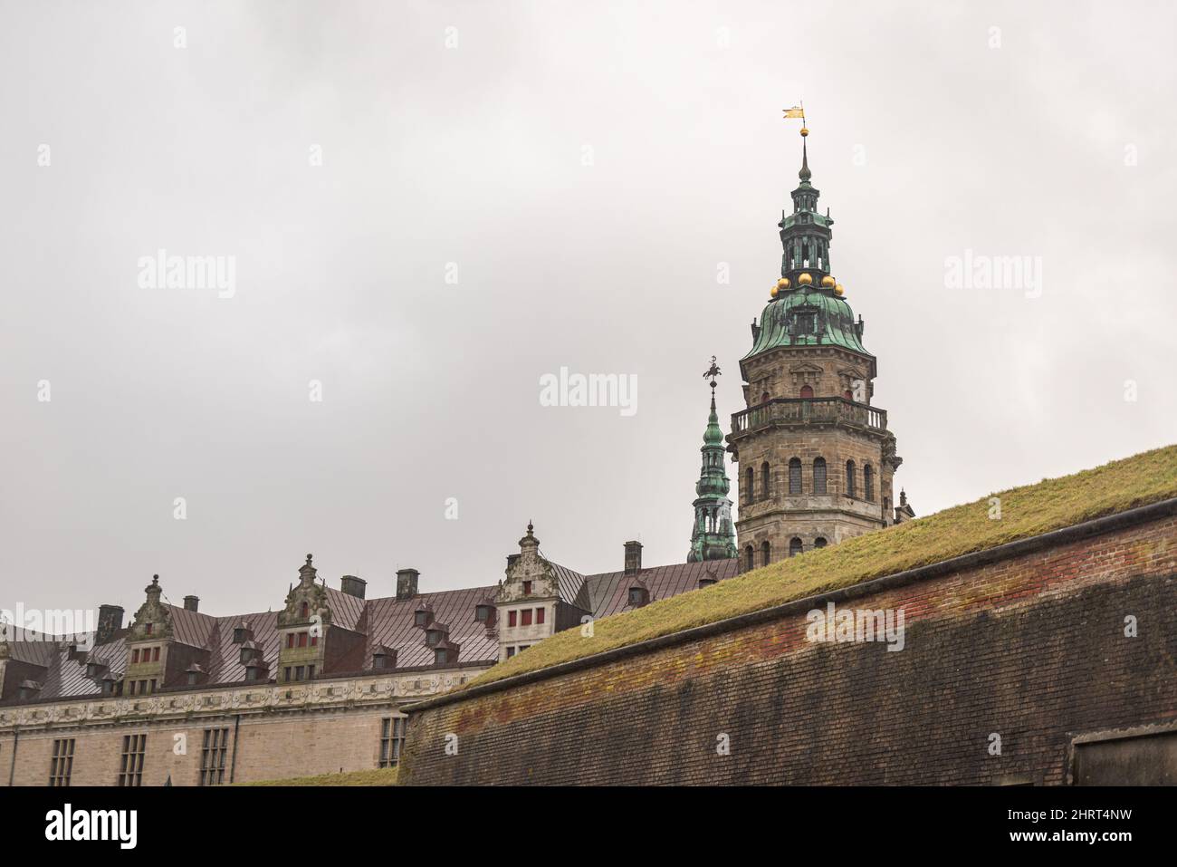 Kronborg is a castle and stronghold in the town of Helsingør, Denmark ...