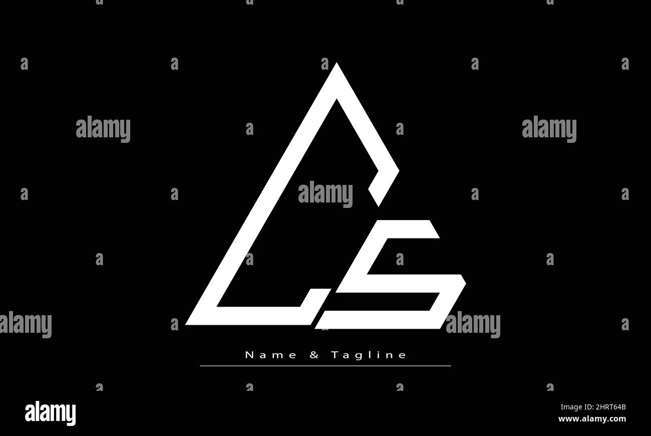 Letter cs vector vectors Stock Vector Images - Alamy