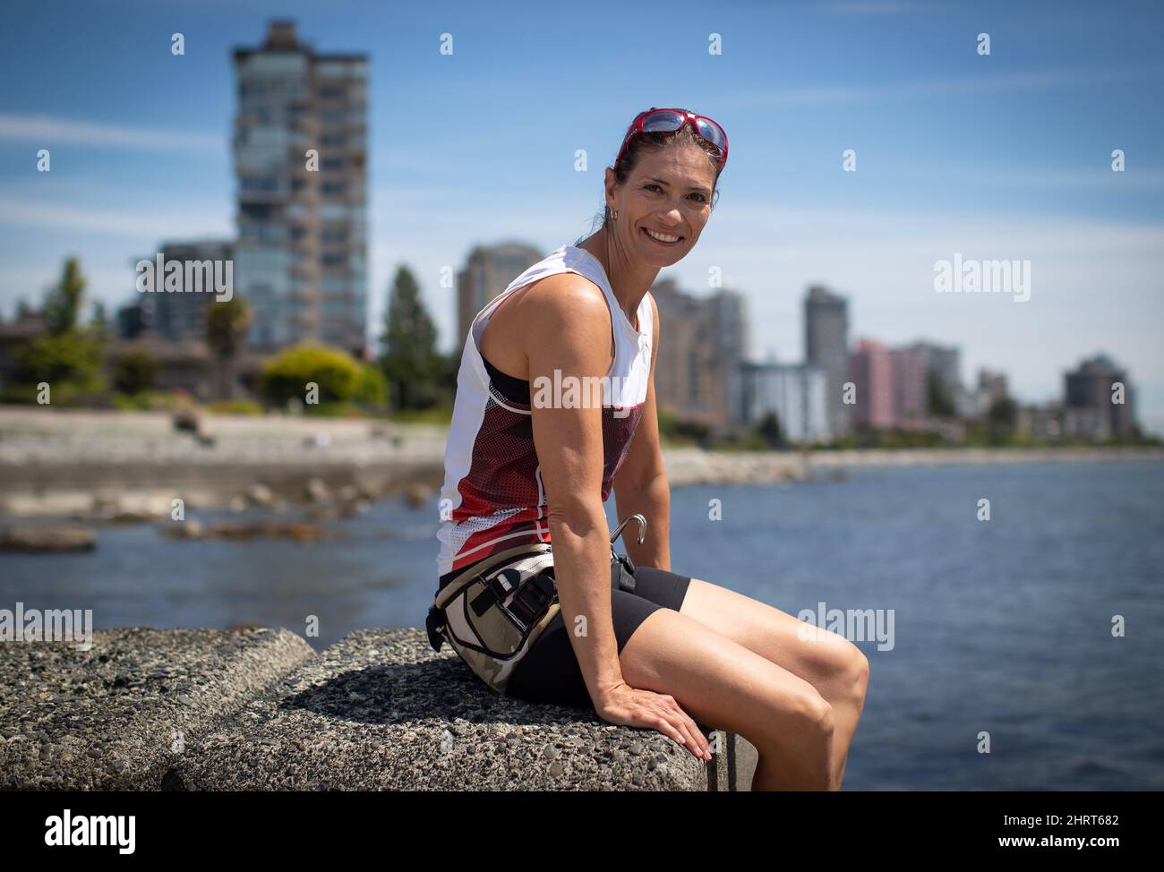 Four-time Olympian Nikola Girke, who will be competing in windsurfing ...
