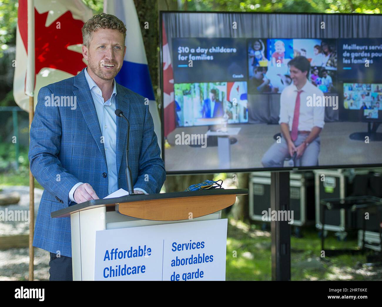 Nova Scotia Premier Iain Rankin and Prime Minister Justin Trudeau (by ...