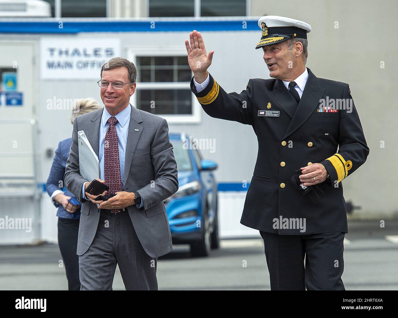 Rear admiral brian santarpia hi-res stock photography and images - Alamy