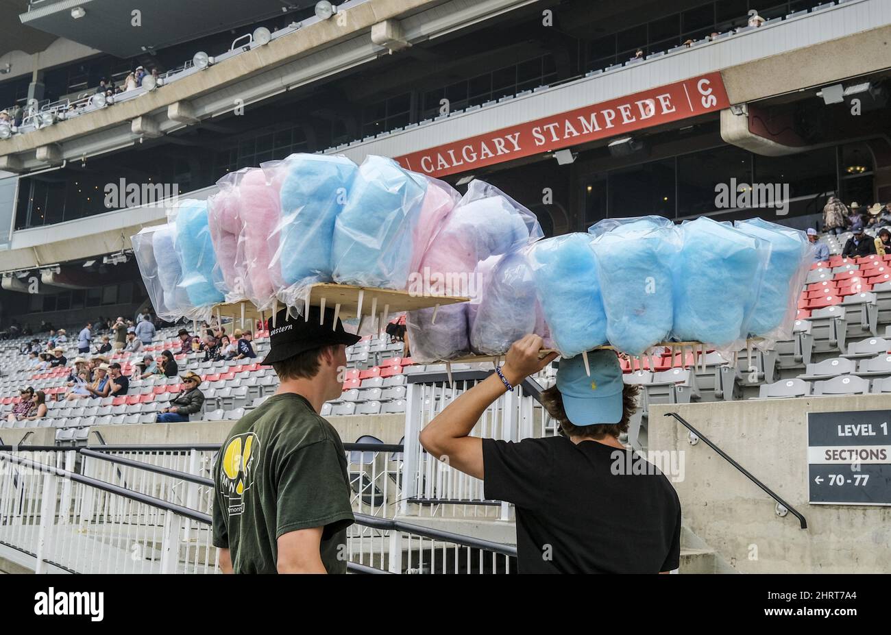 Visitors to the Stampede had to cope an Air Quality Health Index (AQHI ...