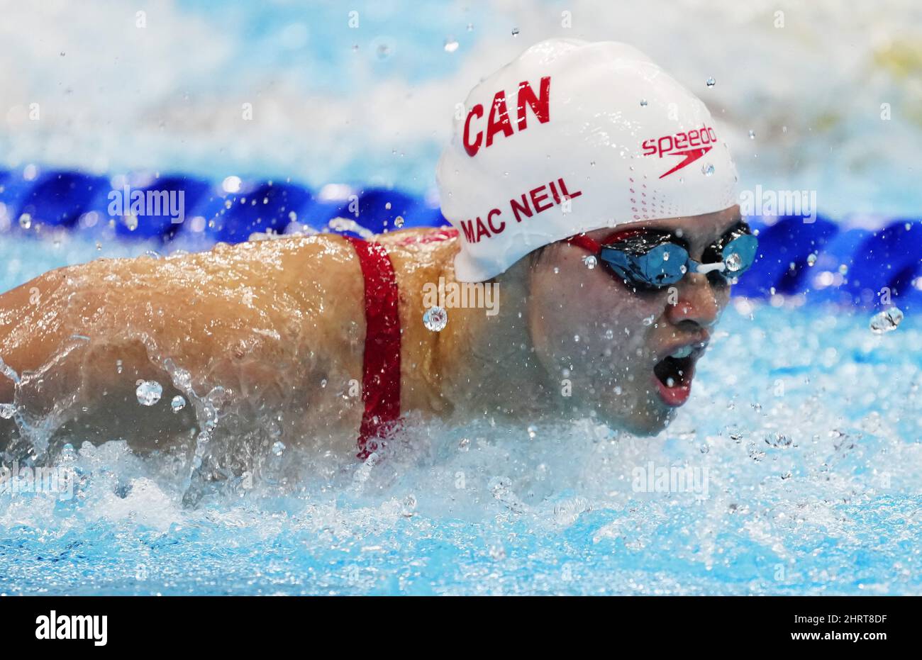 Canada's Margaret Mac Neil swims to a gold medal in the women's 100m ...