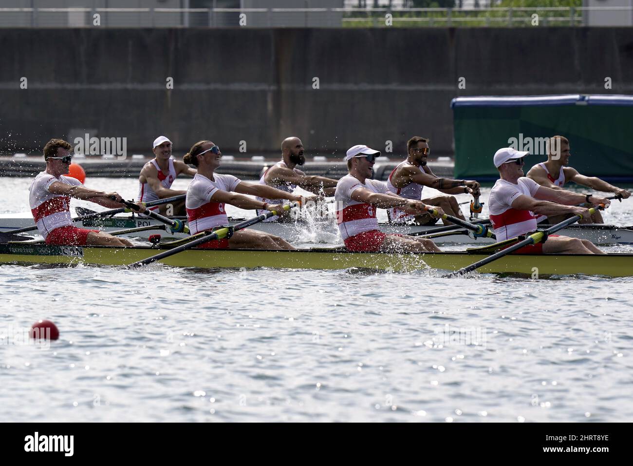 Canada's Jakub Buczek, Luke Gadsdon, Gavin Stone and William Crothers ...