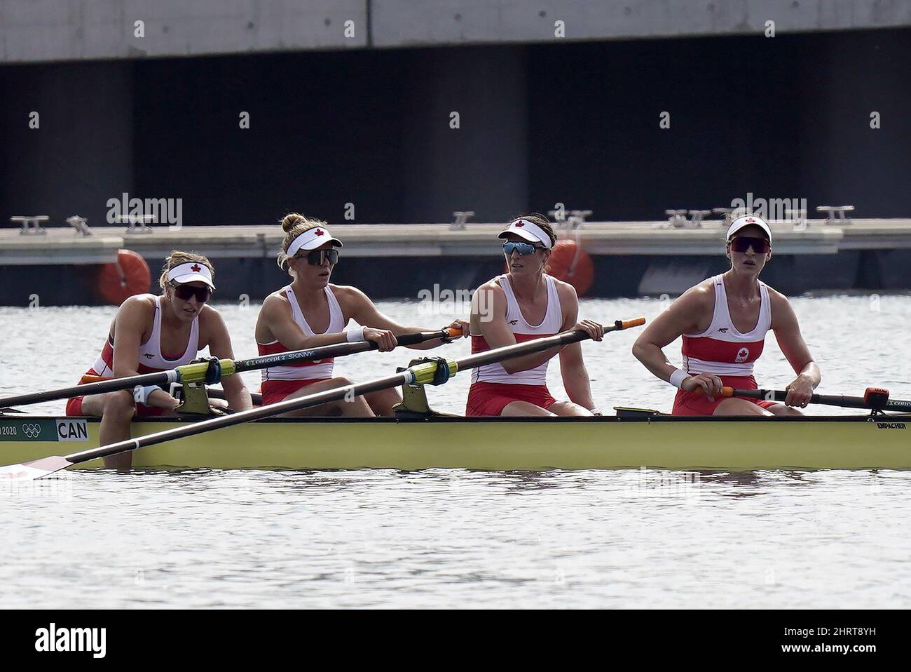 Canada's Jennifer Martins, Kristina Walker, Nicole Hare and Stephanie ...