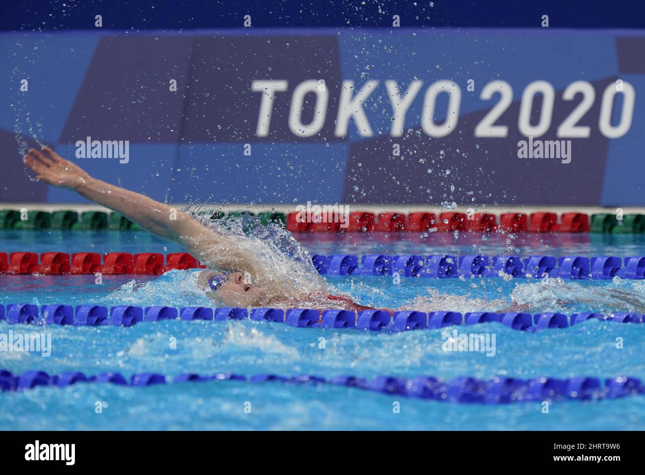 Canadian swimmer Taylor Ruck, from Kelowna, B.C. competes in the 200m ...