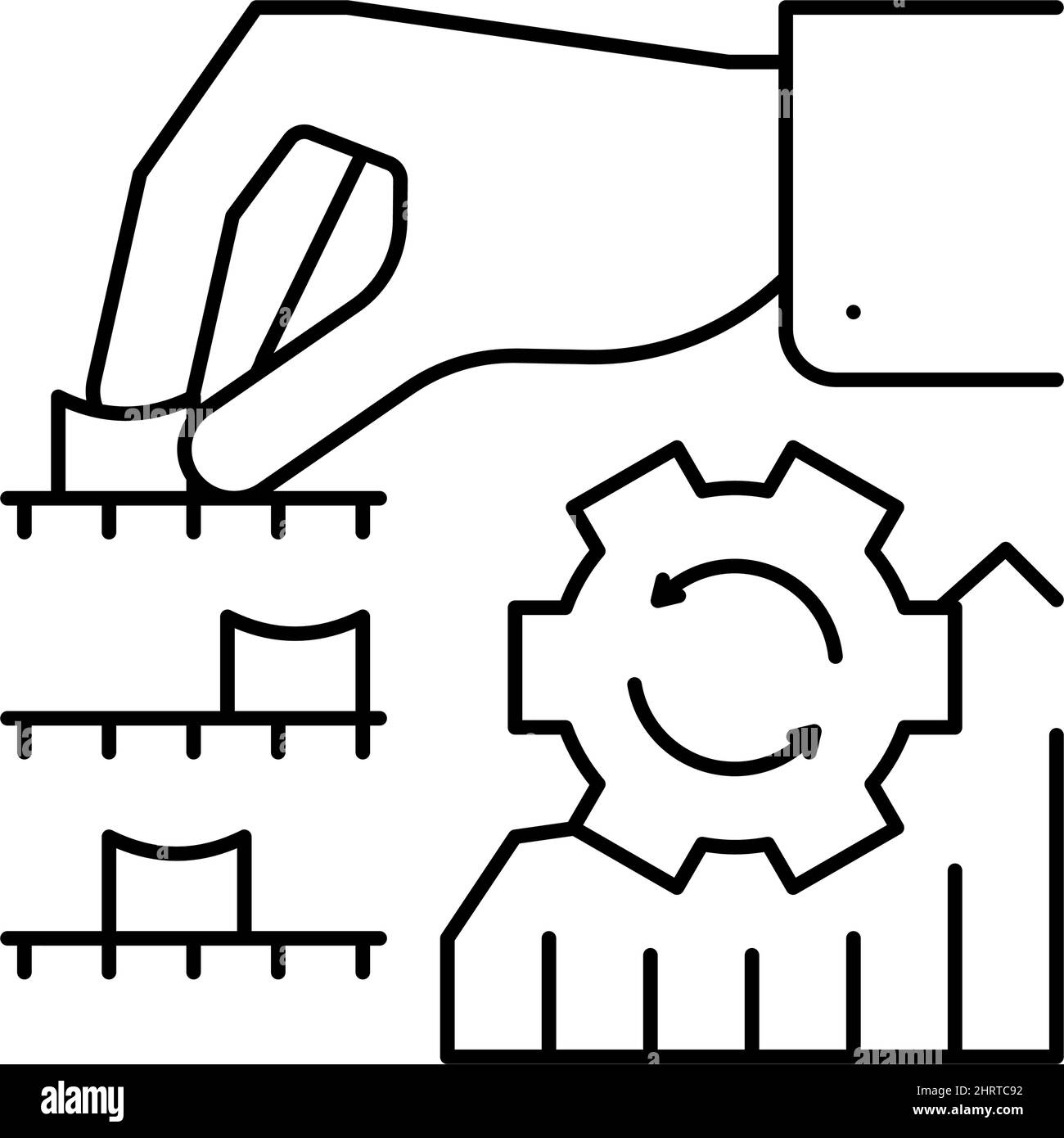 Business planning analyzing efficient Stock Vector Images - Alamy
