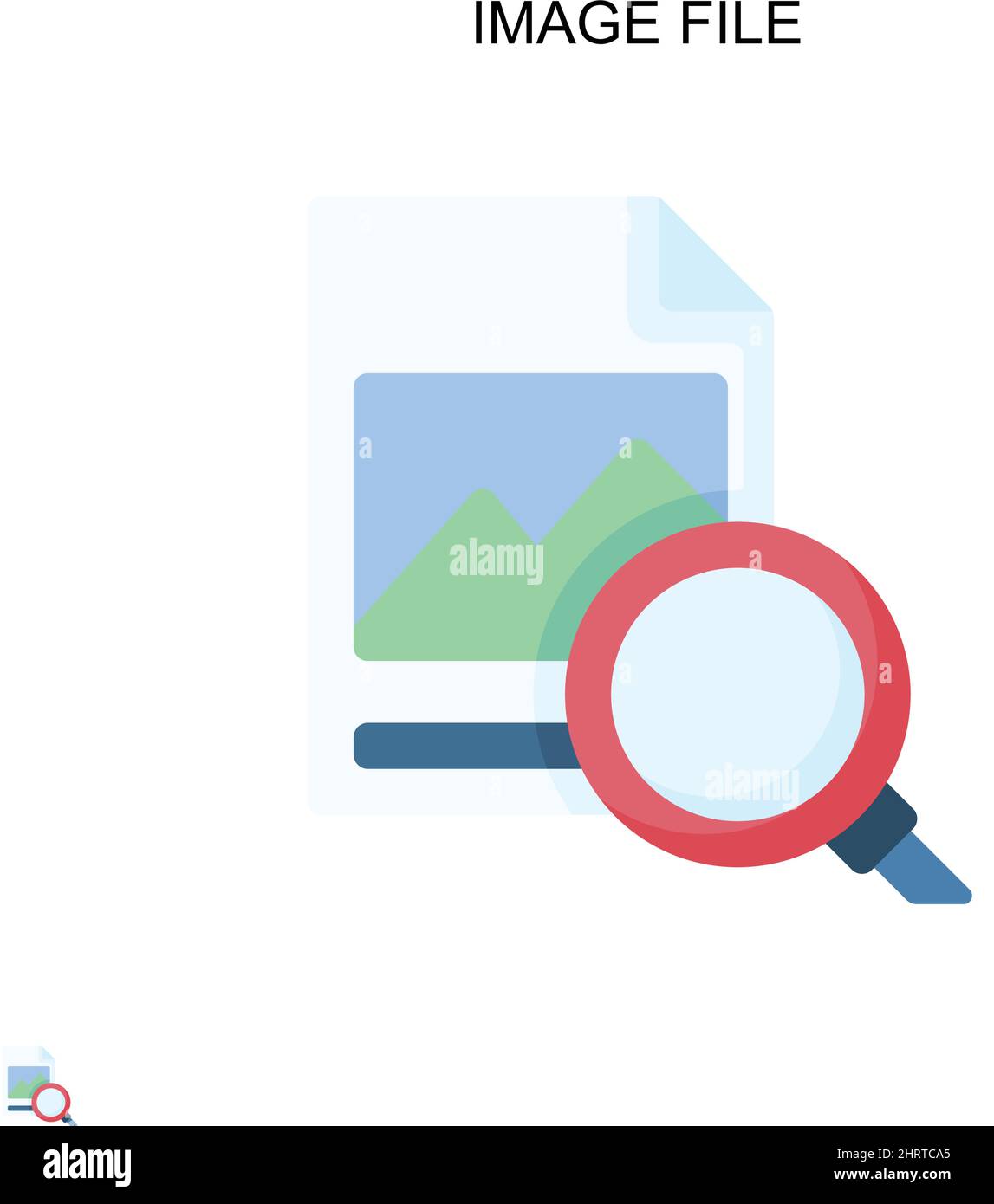 Image File Simple Vector Icon Illustration Symbol Design Template For Web Mobile Ui Element