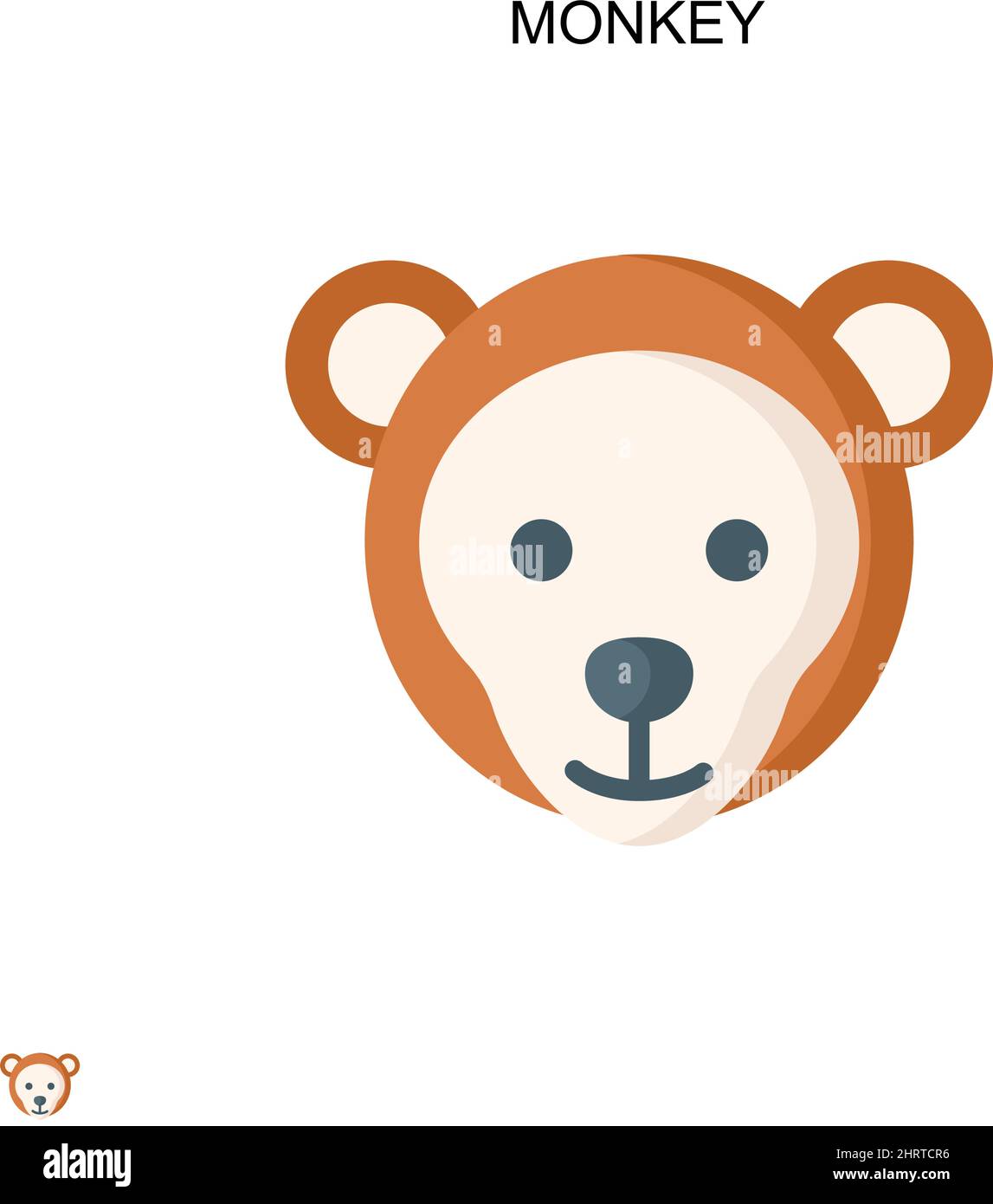 Three monkey illustration Stock Vector Images - Alamy