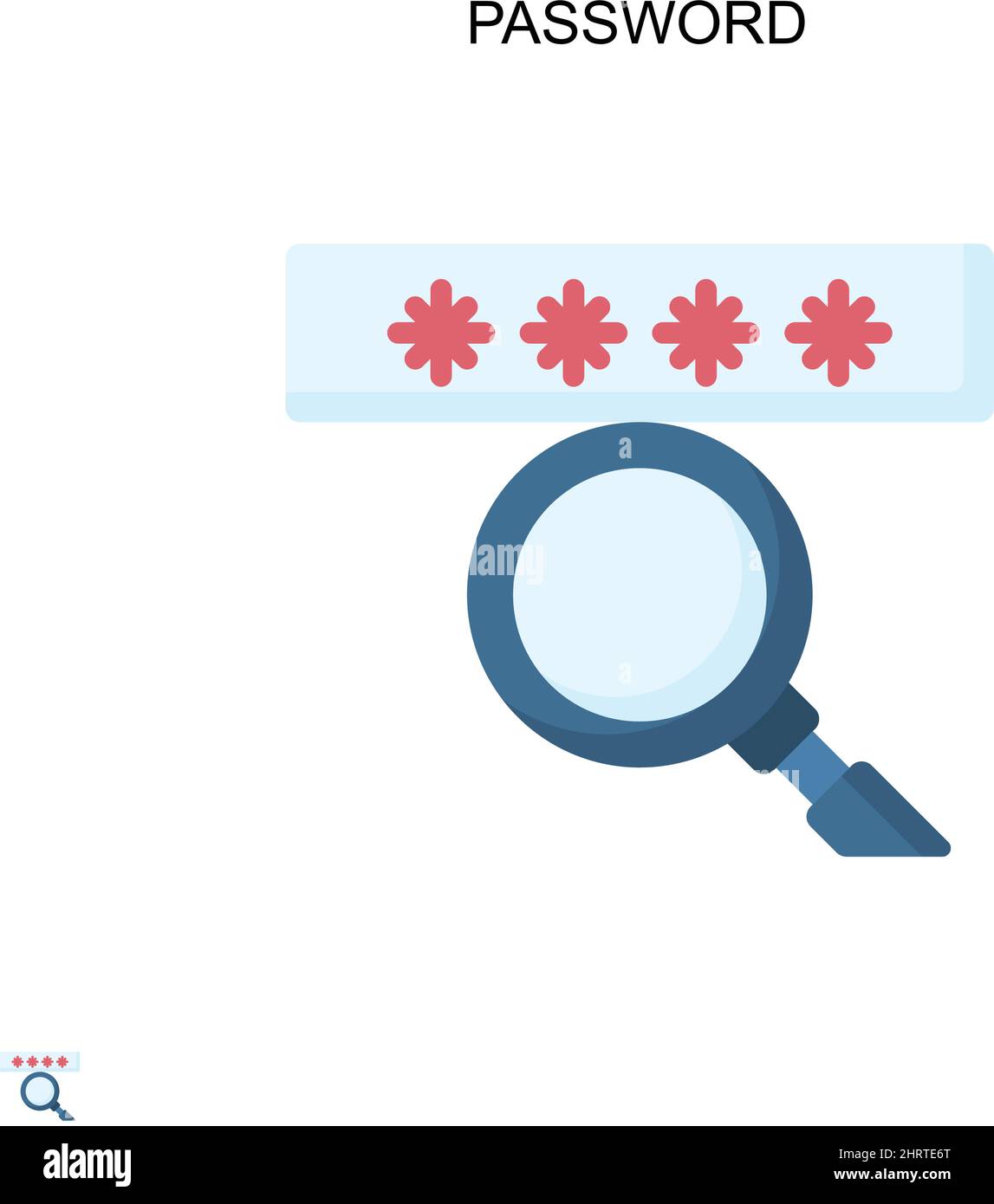 Password Stock Vector Images - Alamy