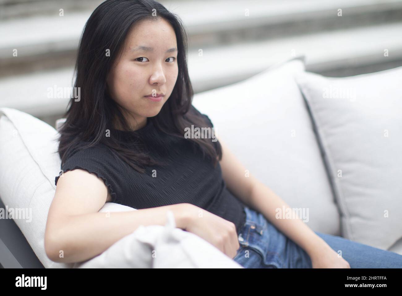 Amy Nam, a Toronto high school student and executive director of the ...