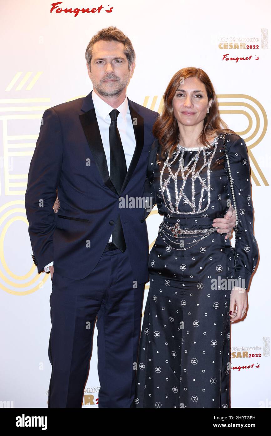 Paris, France. 26th Feb, 2022. Cedric Jimenez and Audrey Diwan ...