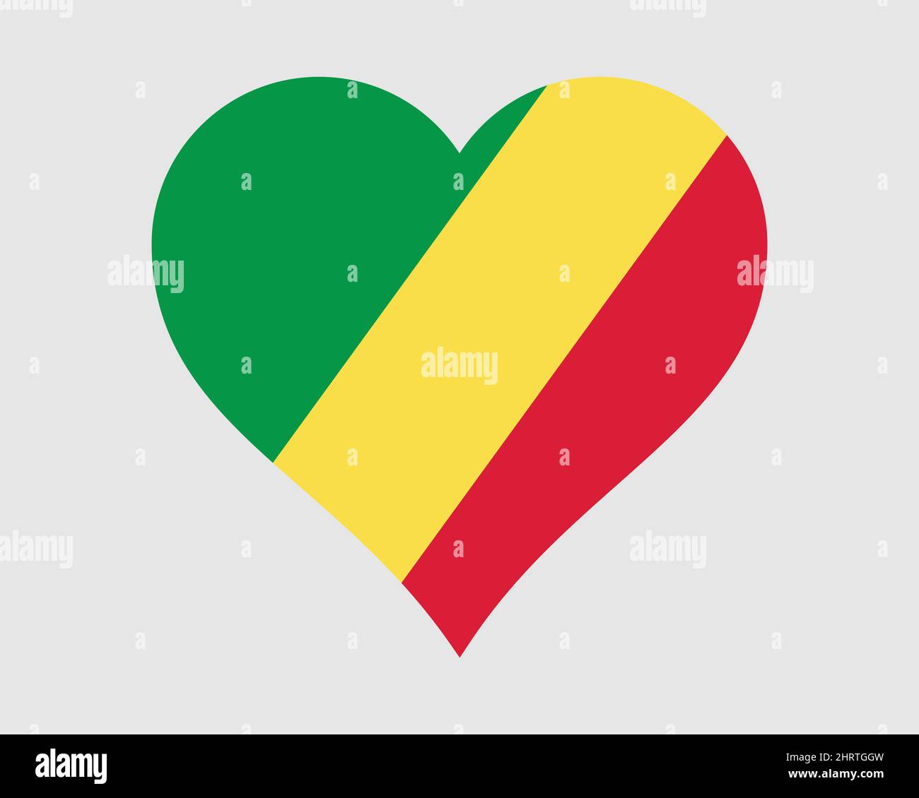 Congo heart Stock Vector Images - Alamy
