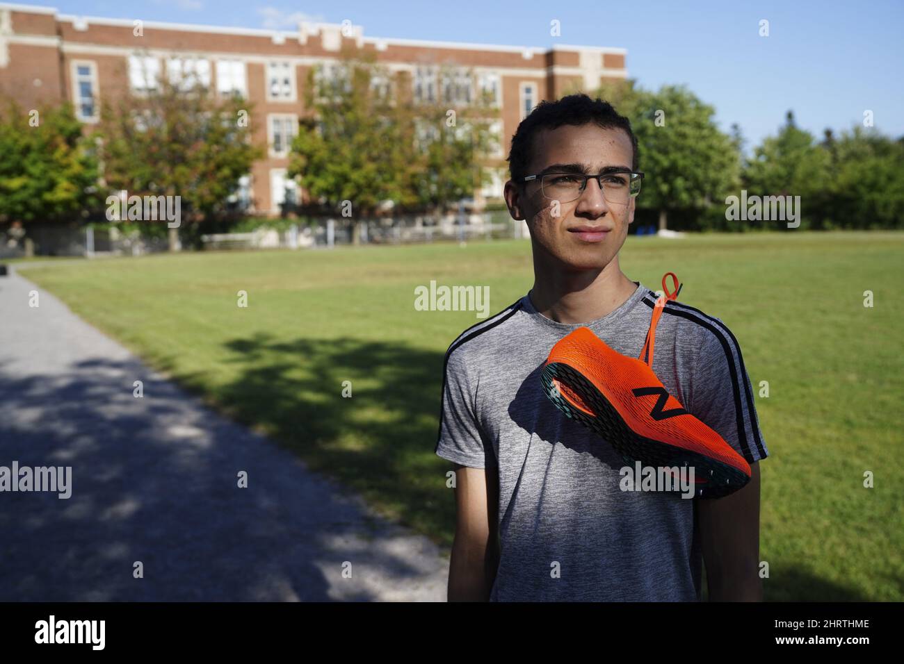 Oliver Waddington, 17, who is a senior high school student at Glebe ...