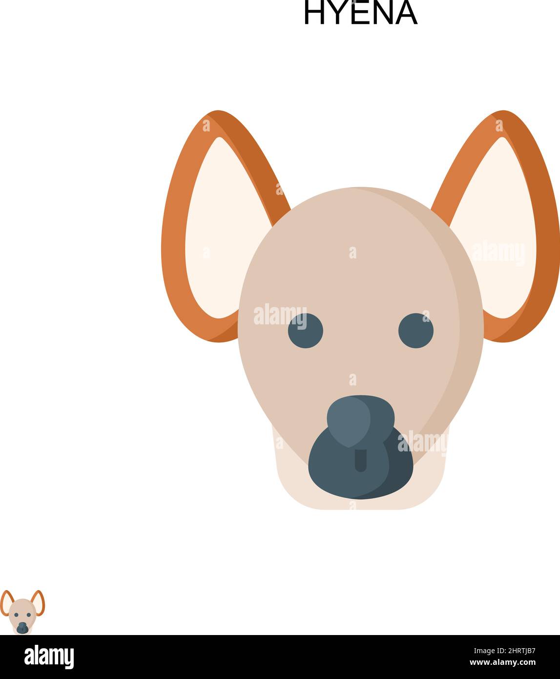 South africa crocuta crocuta Stock Vector Images - Alamy