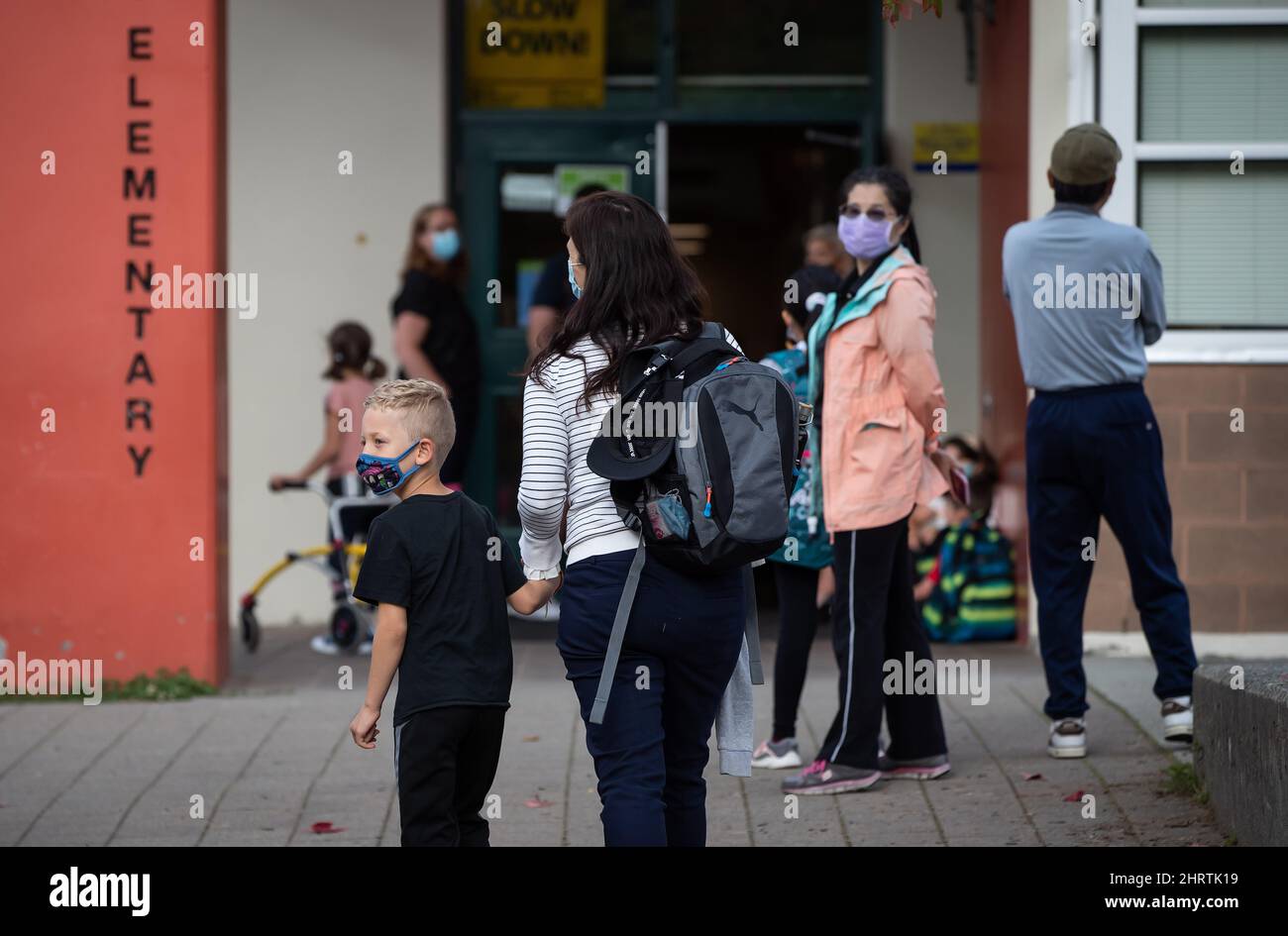 Wearing face masks to curb the spread of COVID-19, Karin Brodbeck drops ...