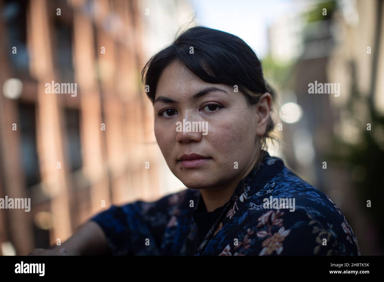 Friba Rezayee, who was one of Afghanistan's first two female Olympians ...