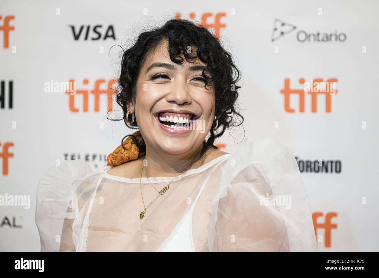 Actor Ellie Posadas is photographed ahead of the premiere of ...