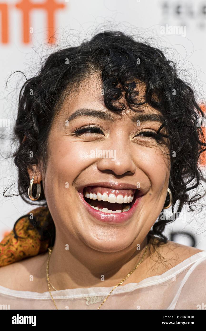 Actor Ellie Posadas is photographed ahead of the premiere of ...