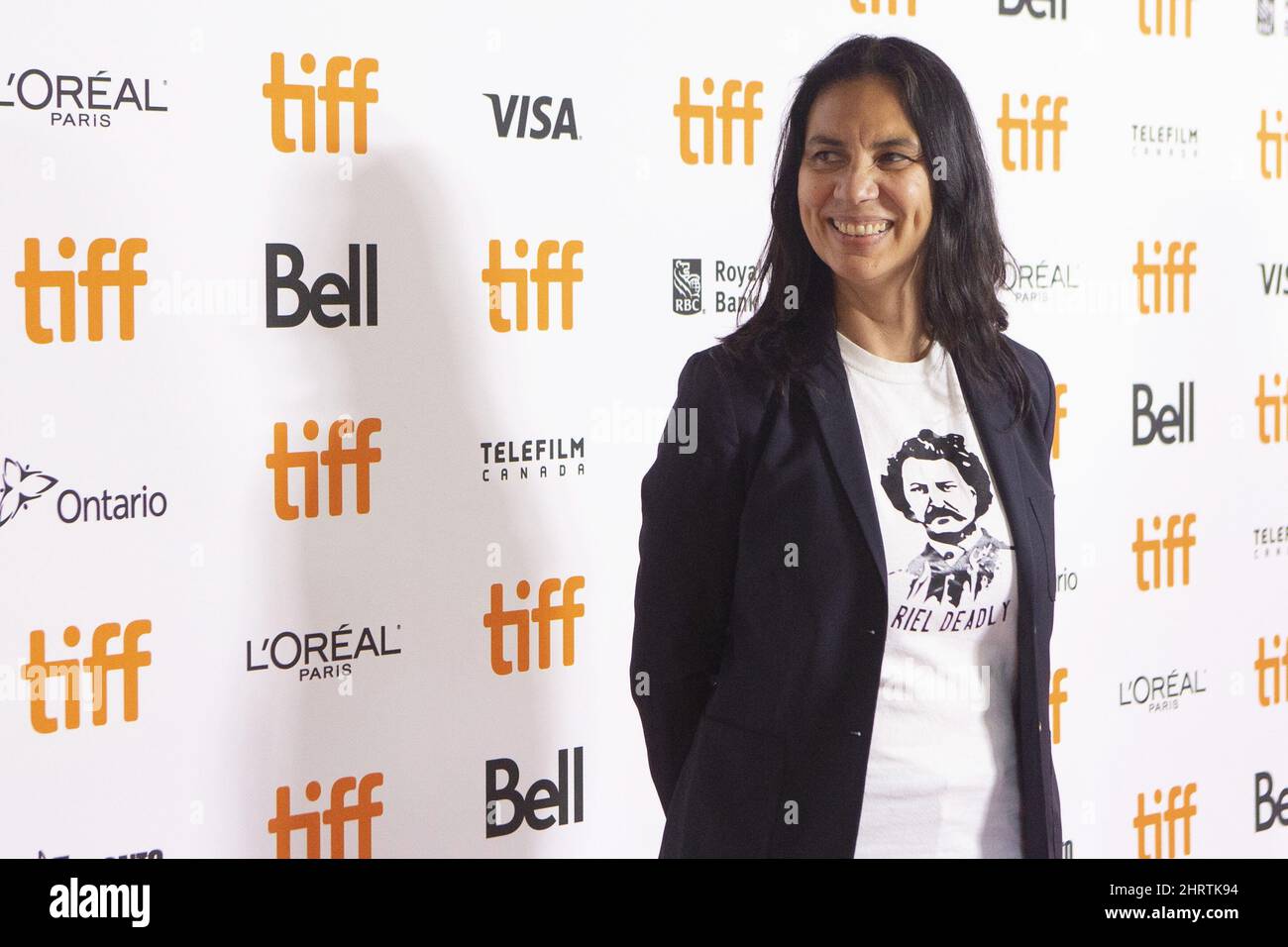 Gail Maurice walks the red carpet as she promotes the film "Night ...