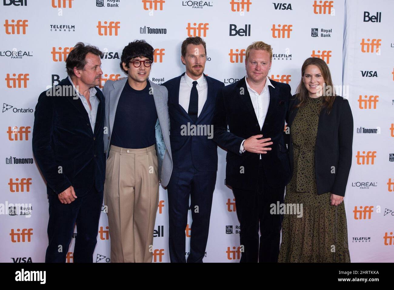 Producer Guy Heeley, left to right, director Will Sharpe, actor ...