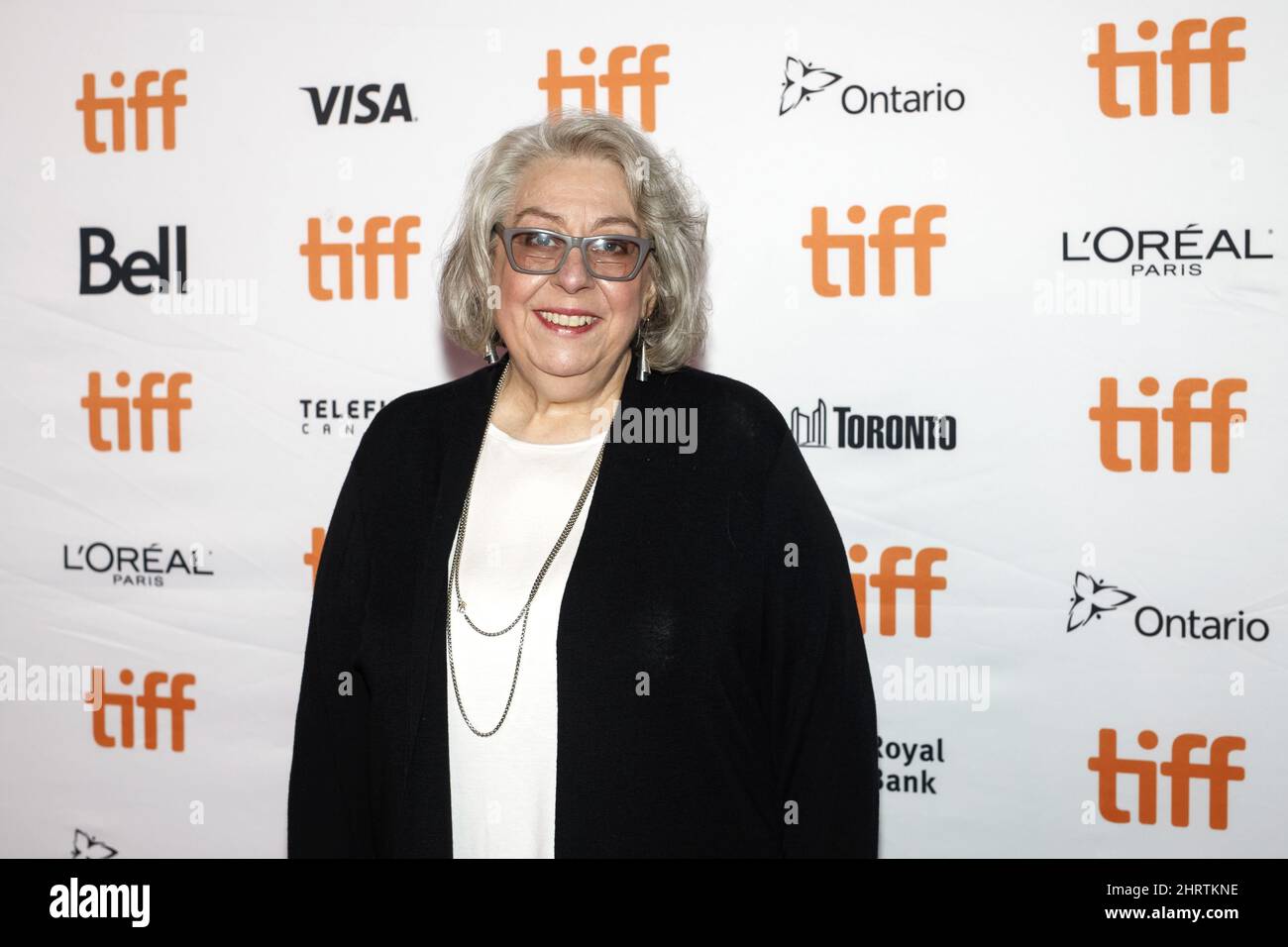 Actor Jayne Houdyshell poses on the red carpet prior to the premier of ...