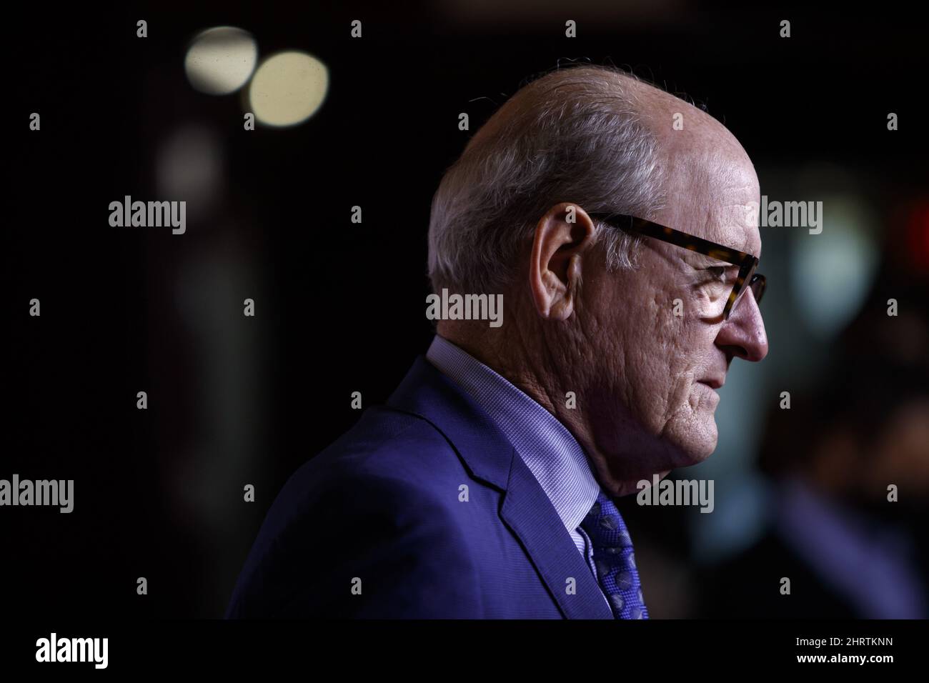 Actor Richard Jenkins speaks to media on the red carpet prior to the ...