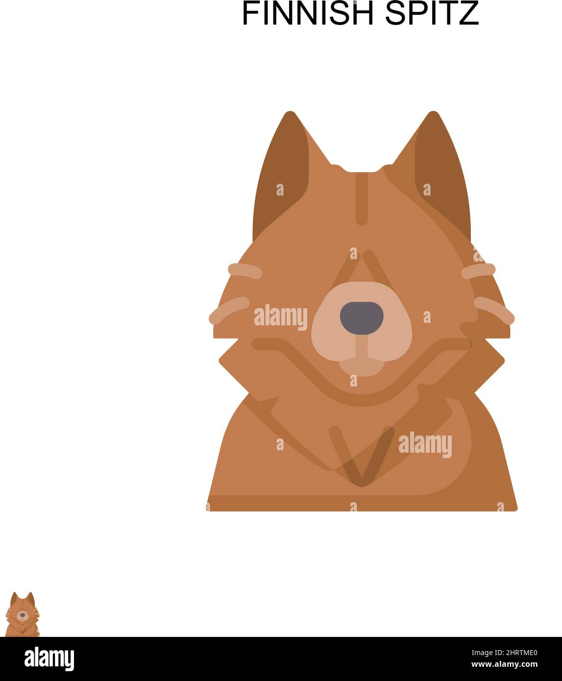 Spitz Stock Vector Images - Alamy