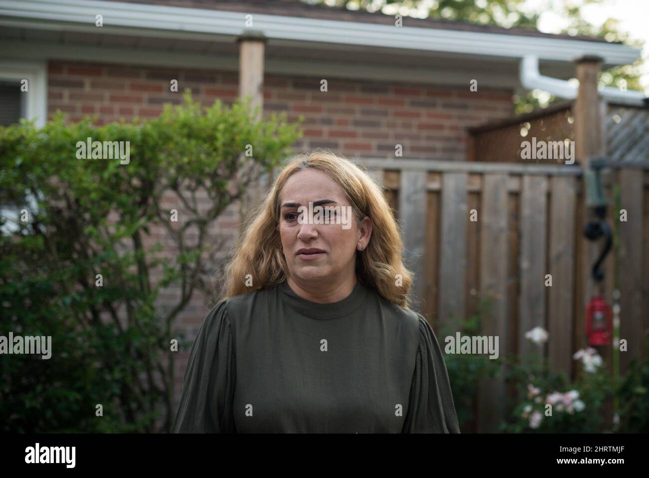 Afghan-Canadian Zakia Zarifi is overcome with emotion as she recounts ...