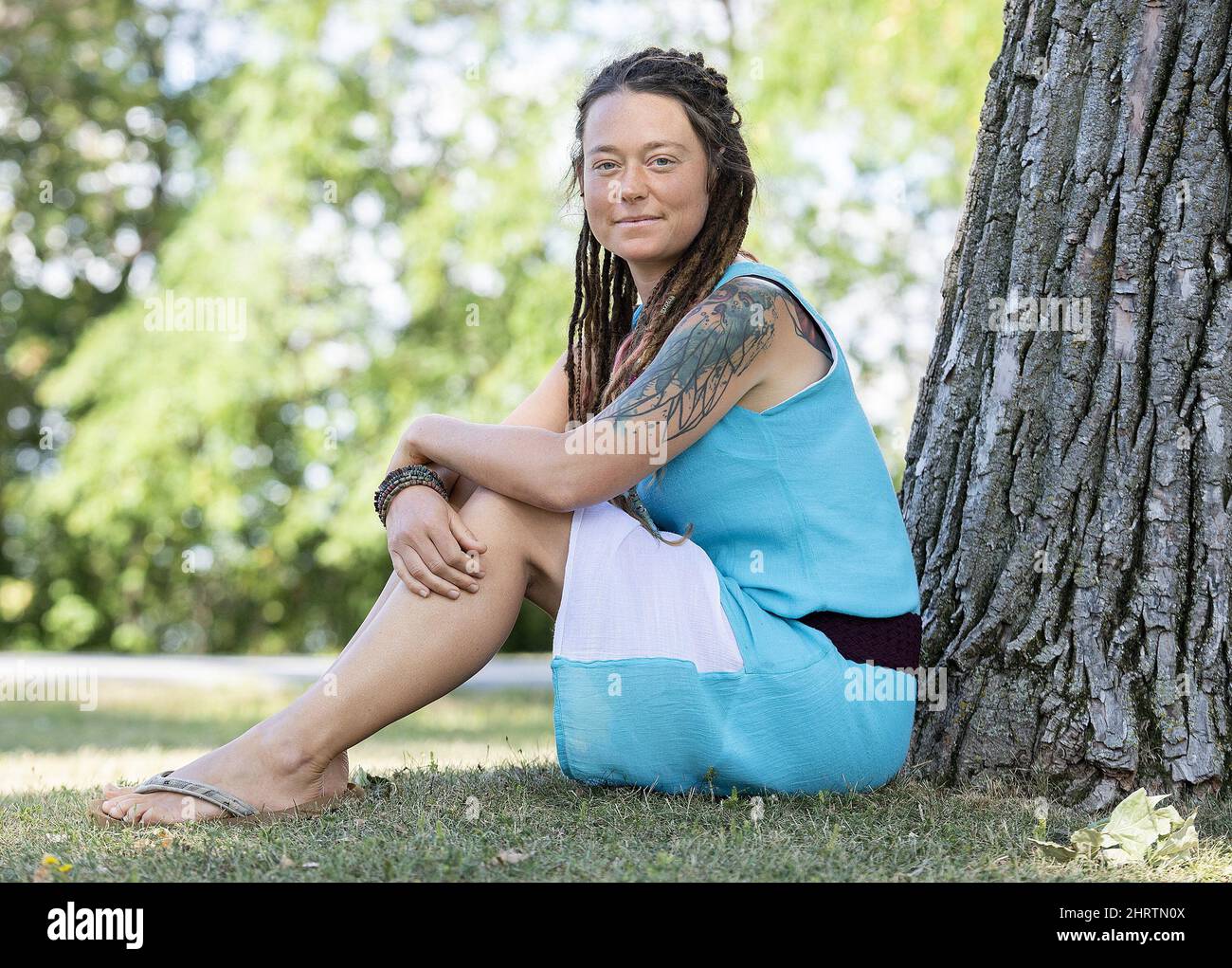 STORY MOVING IN THE COMING DAYS BY MORGAN LOWRIE: Edith Blais poses in ...