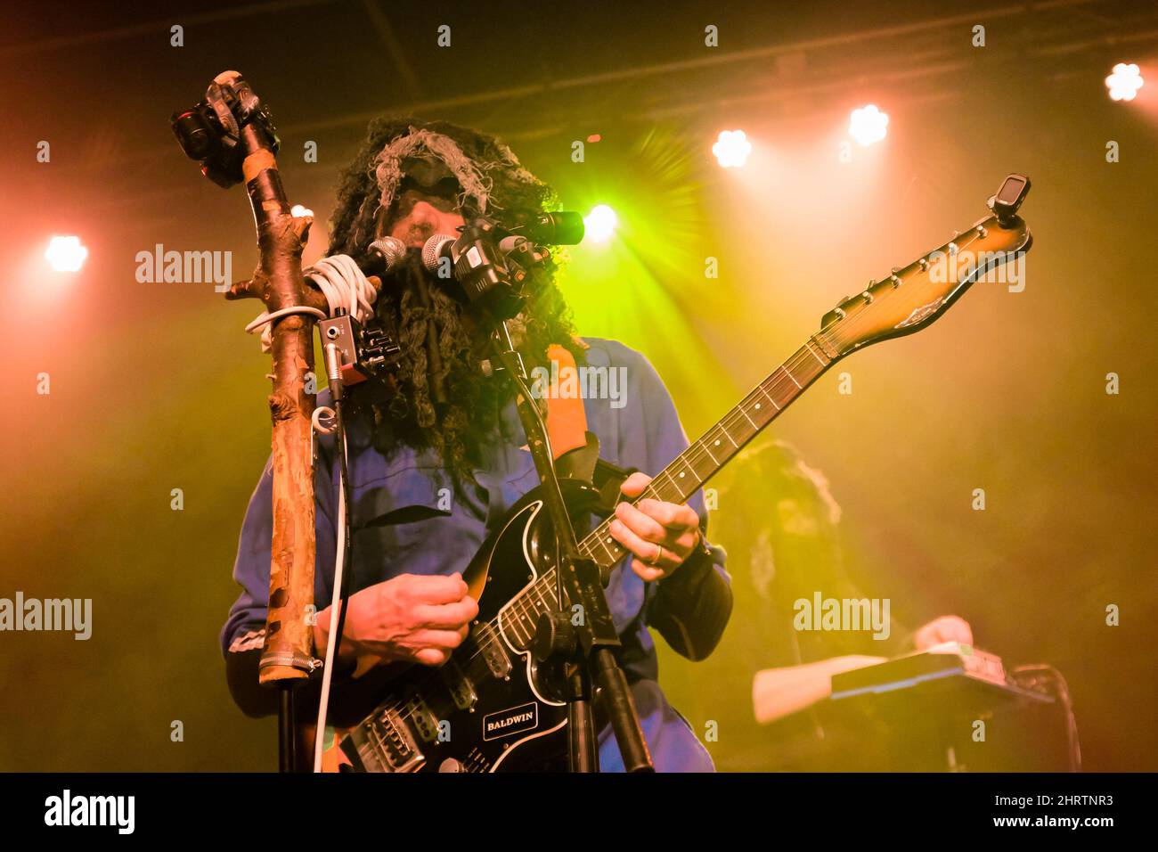 Lead singer and guitarist Patrick "Paddy" Austin with British post-punk ...