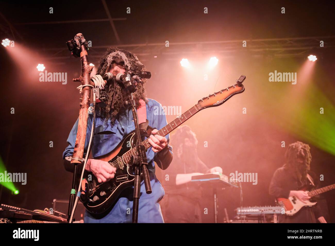 Lead singer and guitarist Patrick "Paddy" Austin with British post-punk ...