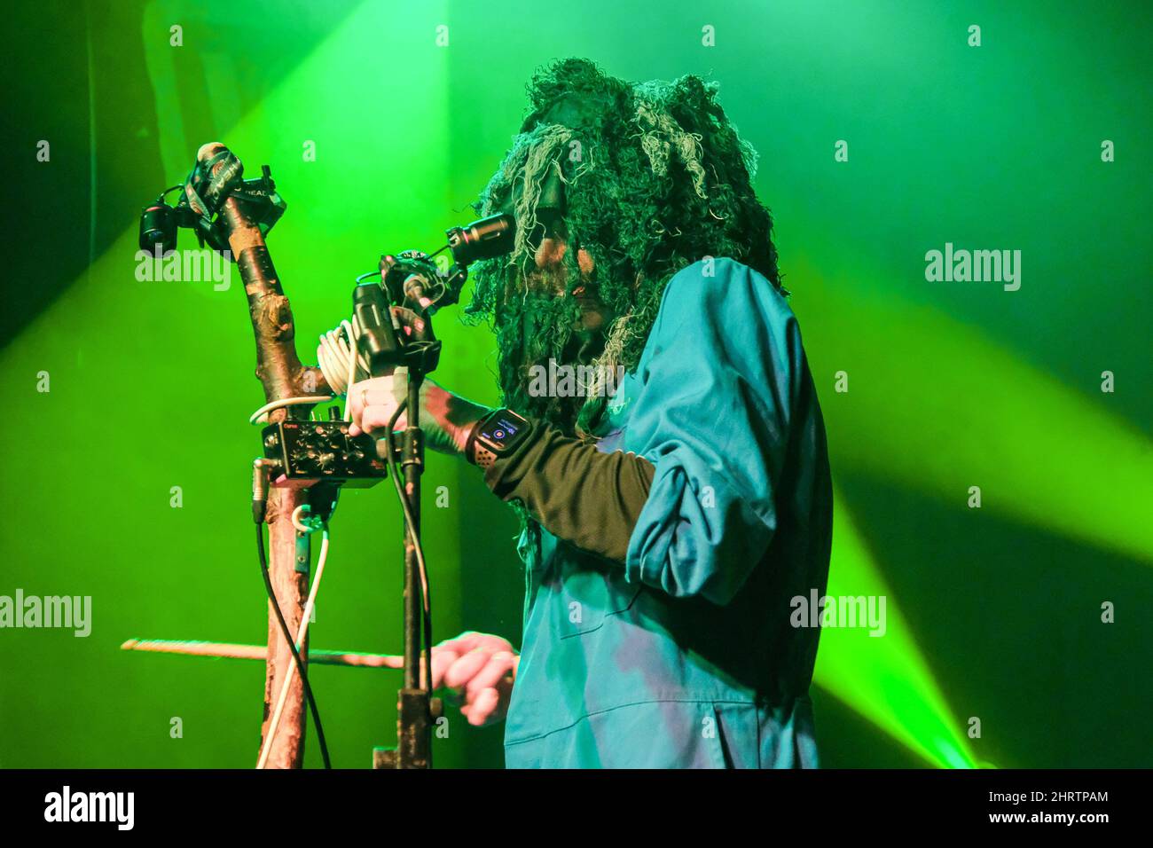 Lead singer and guitarist Patrick "Paddy" Austin with British post-punk ...