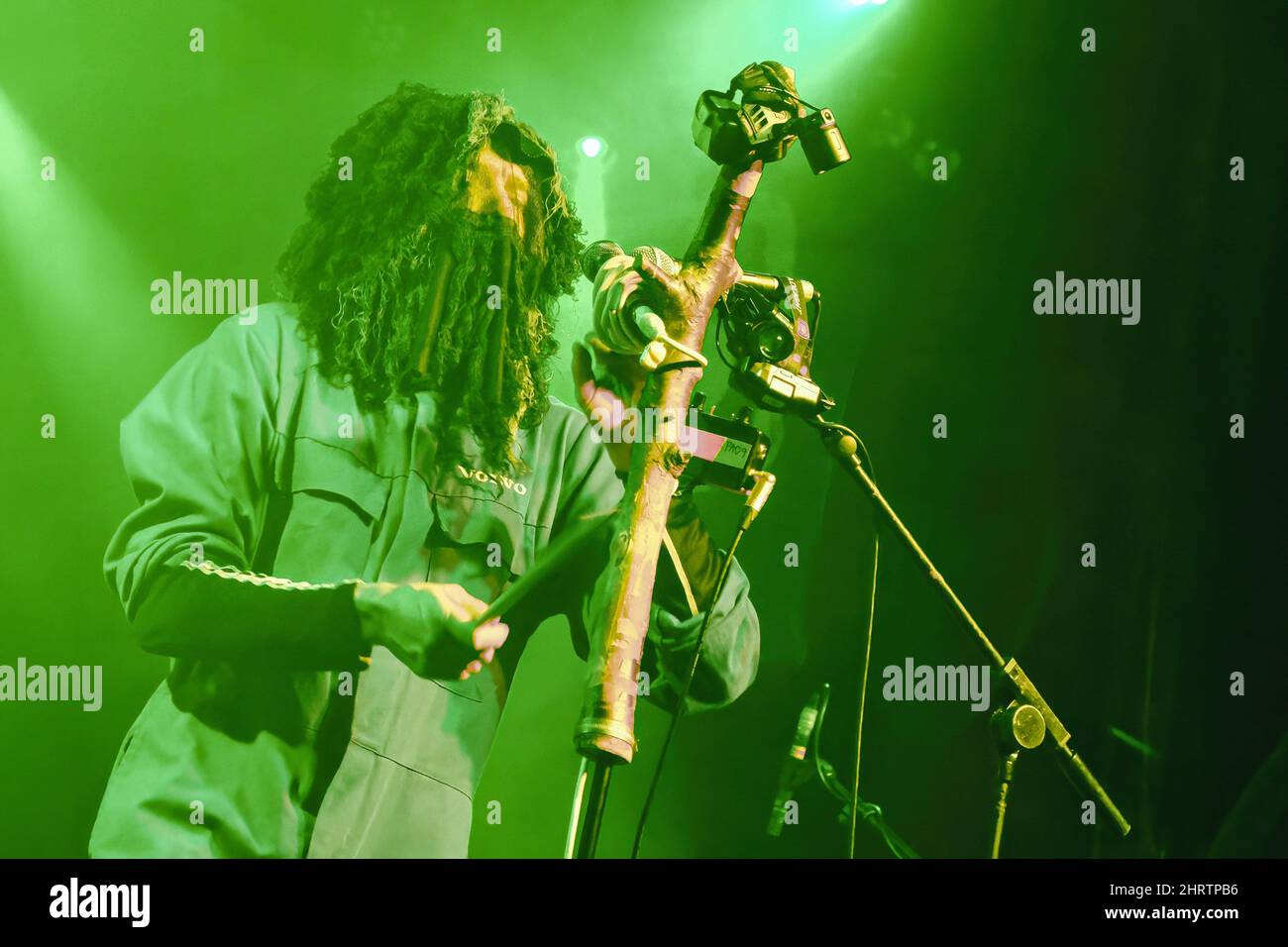 Lead singer and guitarist Patrick "Paddy" Austin with British post-punk ...