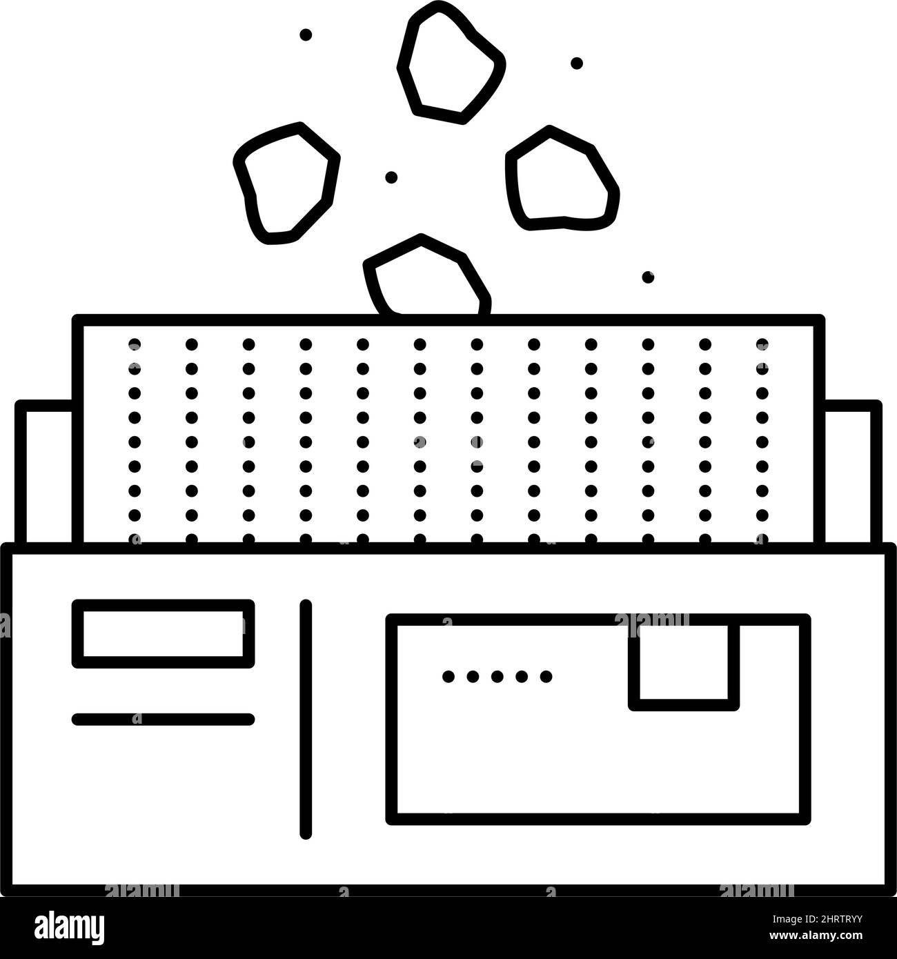 manufacturing plant line icon vector illustration Stock Vector Image ... manufacturing plant line icon vector illustration Stock Vector Image ...