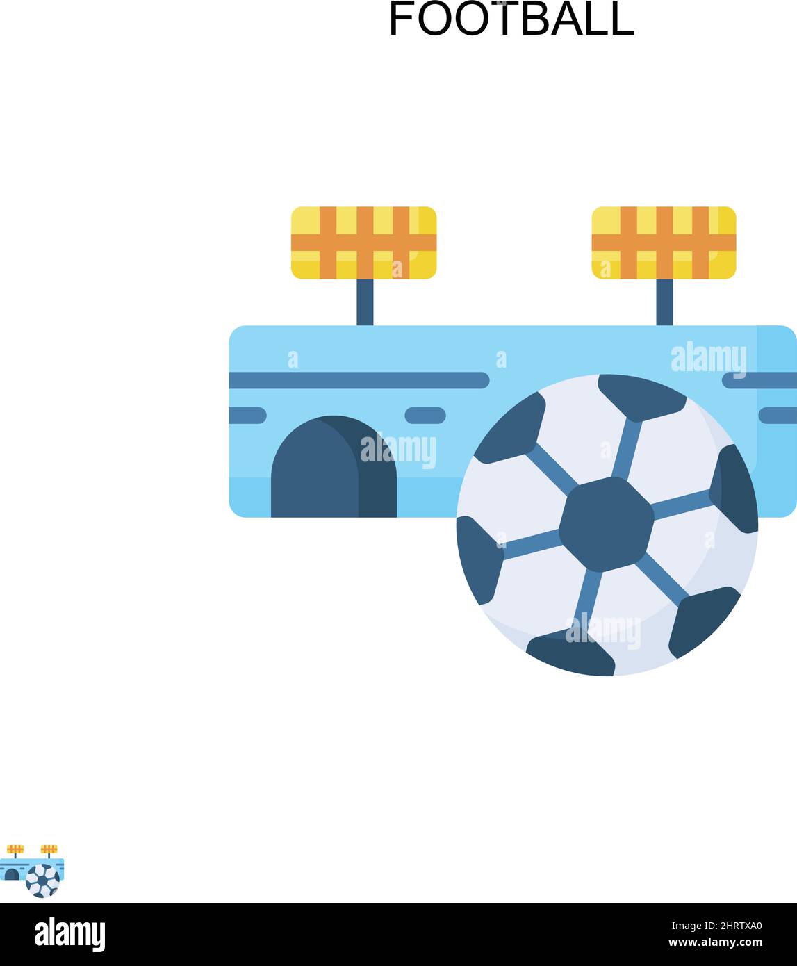 Football stadium action Stock Vector Images - Alamy