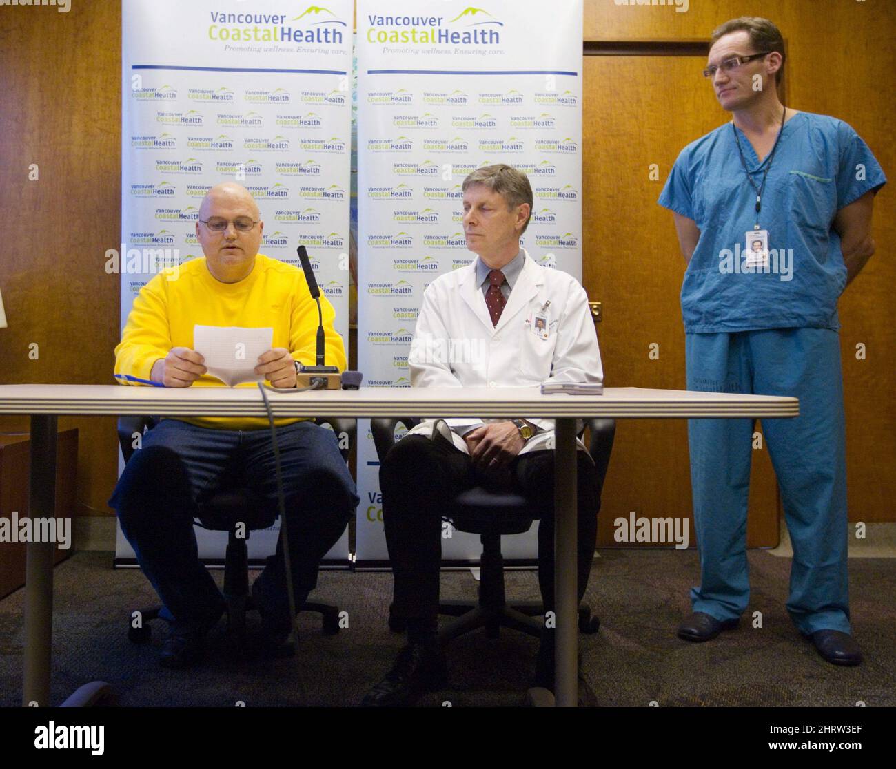 Michael Wilson, left to right, brother of plane crash survivor Thomas ...