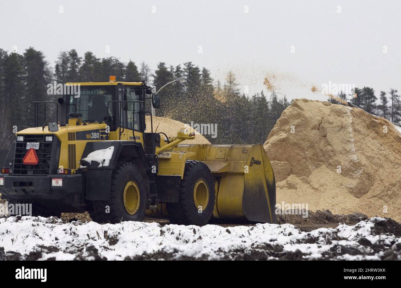The Tembec softwood lumber plant in operation Thursday Nov 13, 2008 in ...