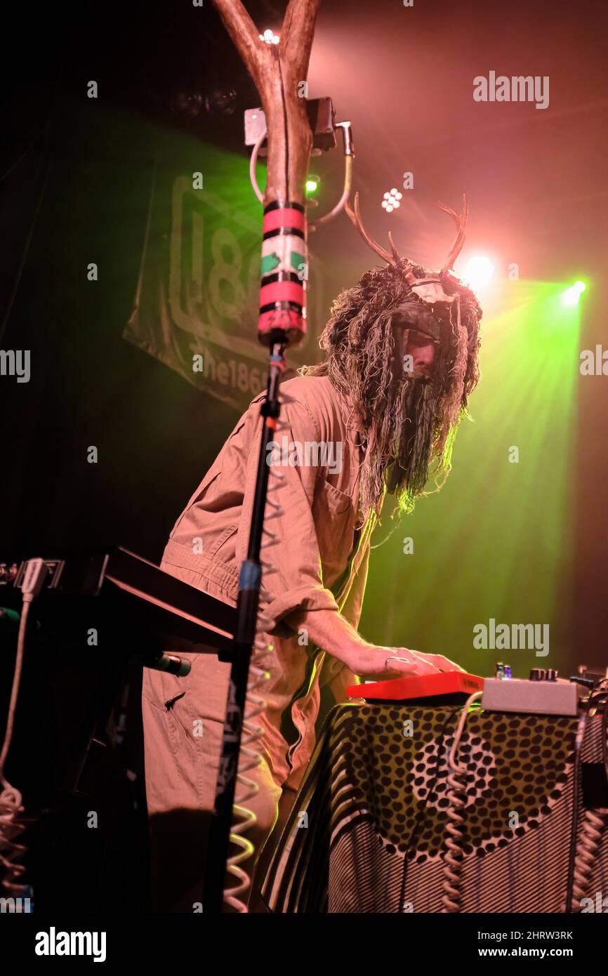 Southampton, UK. 24th Feb, 2022. Composer and synthesiser player ...