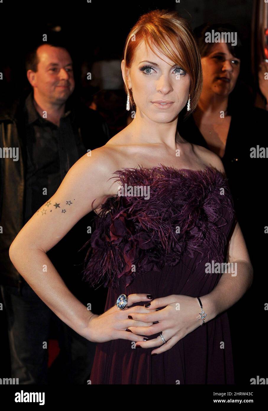 Singer Marie-Mai strikes a pose as she arrives at the ADISQ, the Quebec ...