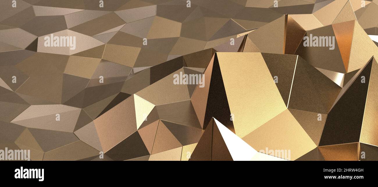 Illustration of Abstract triangles background Stock Photo - Alamy