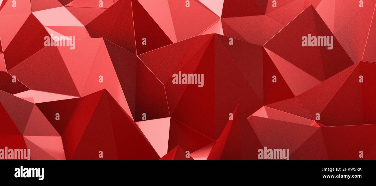 Illustration of Abstract triangles background Stock Photo - Alamy