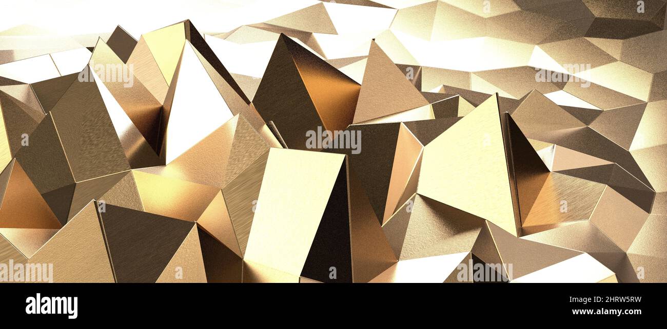 Illustration of Abstract triangles background Stock Photo - Alamy