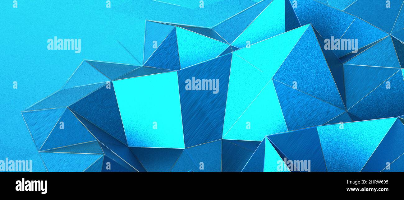 Illustration of Abstract triangles background Stock Photo - Alamy