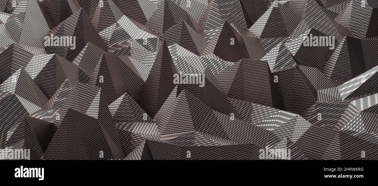 Illustration of Abstract triangles background Stock Photo - Alamy