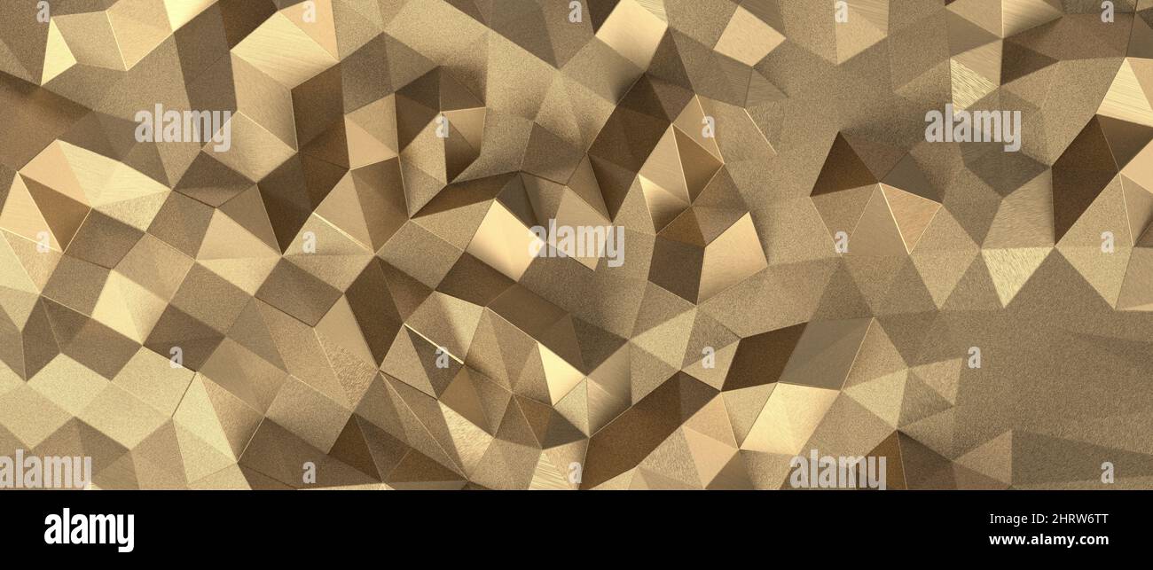 Illustration of Abstract triangles background Stock Photo - Alamy