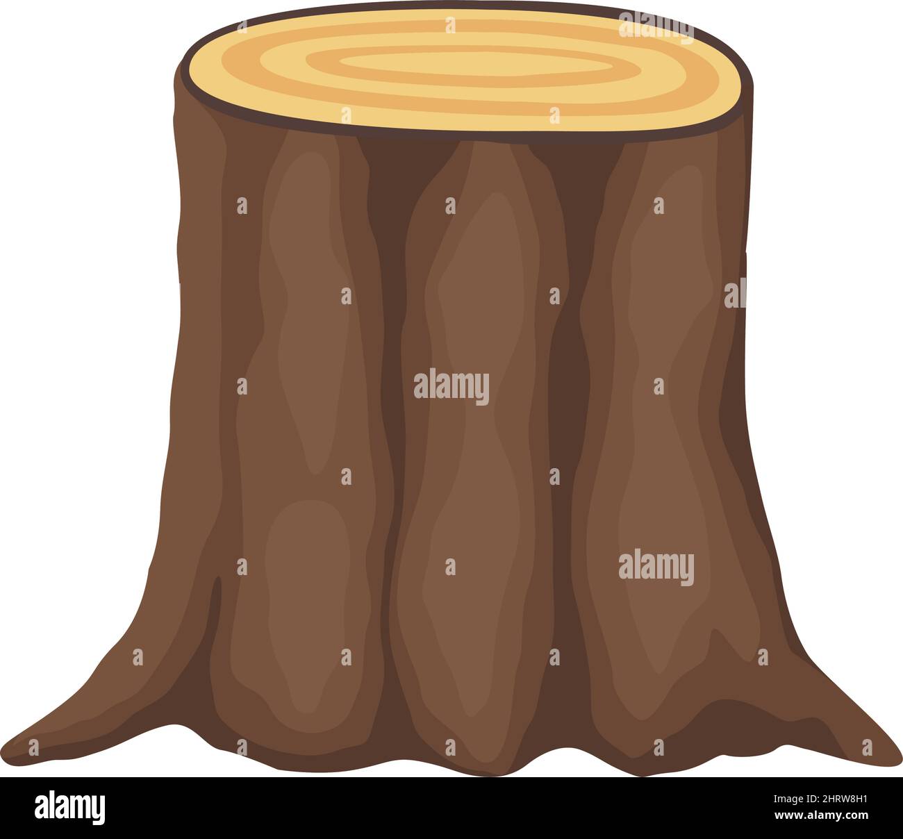 wooden tree trunk Stock Vector Image & Art - Alamy