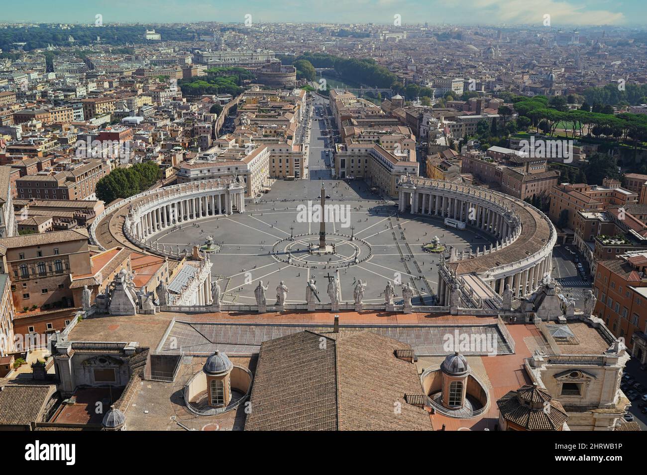 Aerial view of Rome, Italy Stock Photo - Alamy